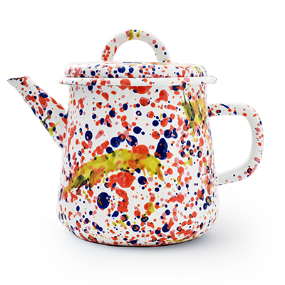TEA POT - Cream – BORNN Enamelware