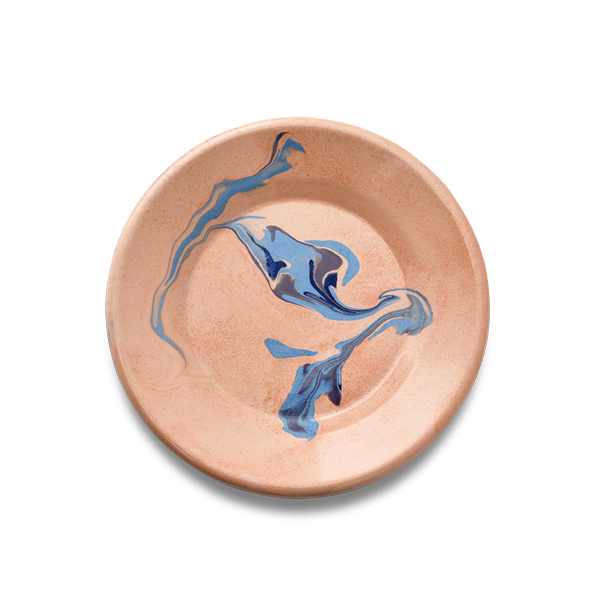 PLATE - Peach – BORNN Enamelware